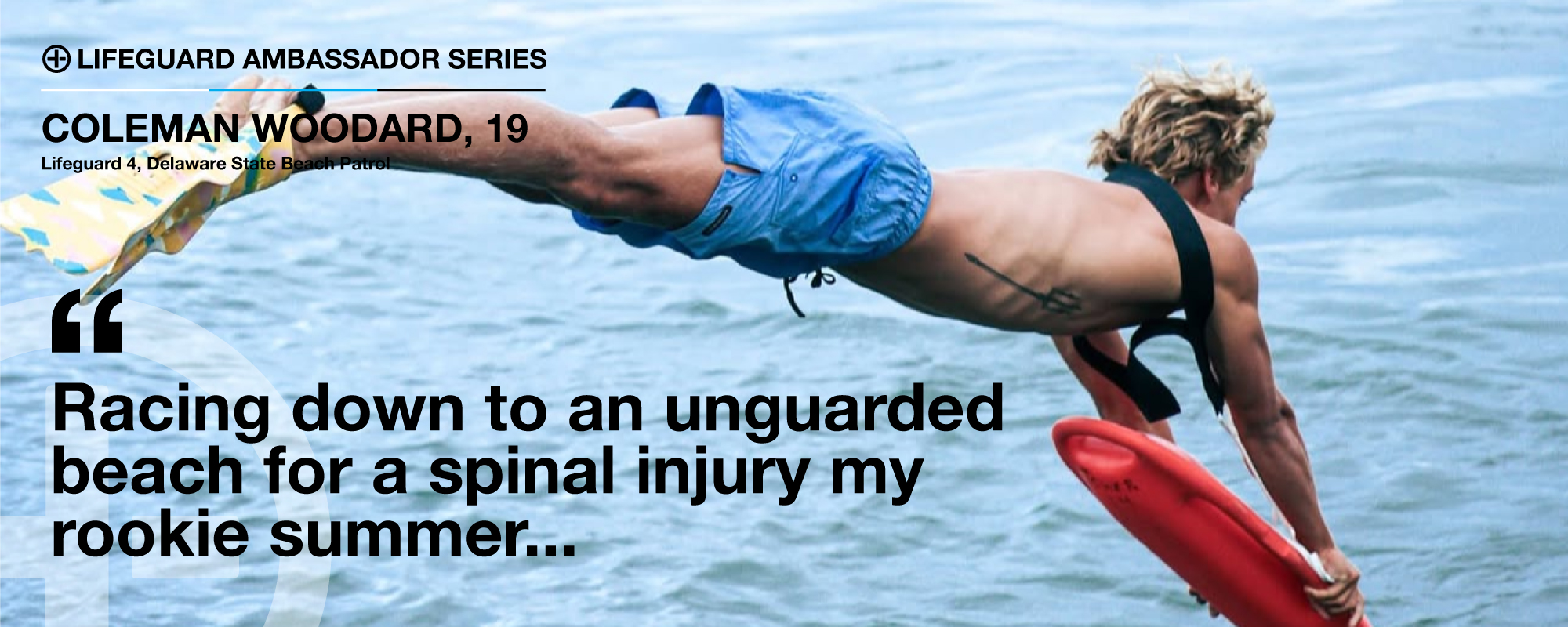 Coleman Woodard - Watermen Lifeguard Ambassador Series | Watermen Brand